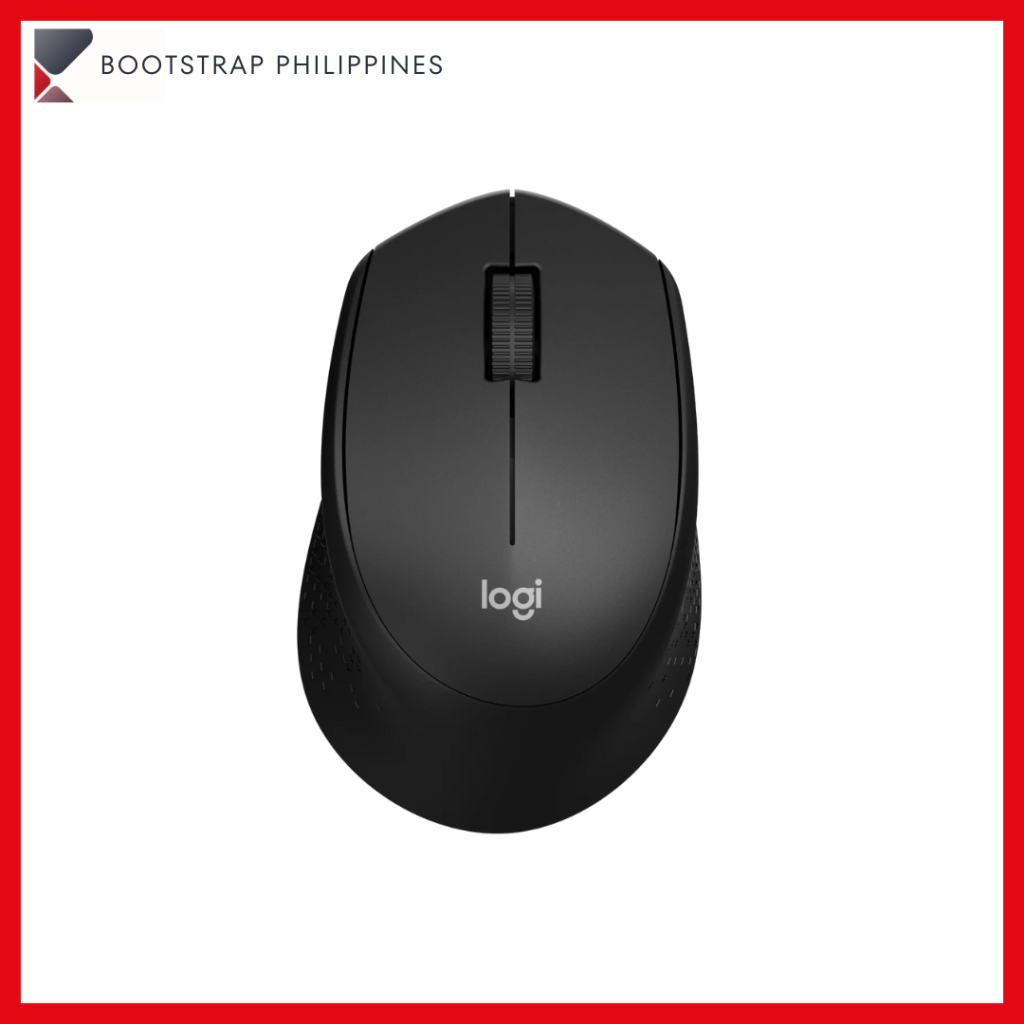 LOGITECH M331 SILENT PLUS WIRELESS MOUSE BLACK - Bootstrap Philippines Inc.