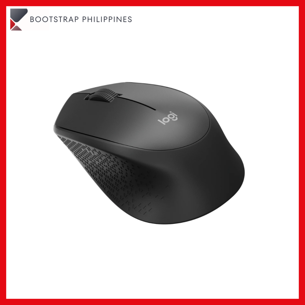 LOGITECH M331 SILENT PLUS WIRELESS MOUSE BLACK - Bootstrap Philippines Inc.
